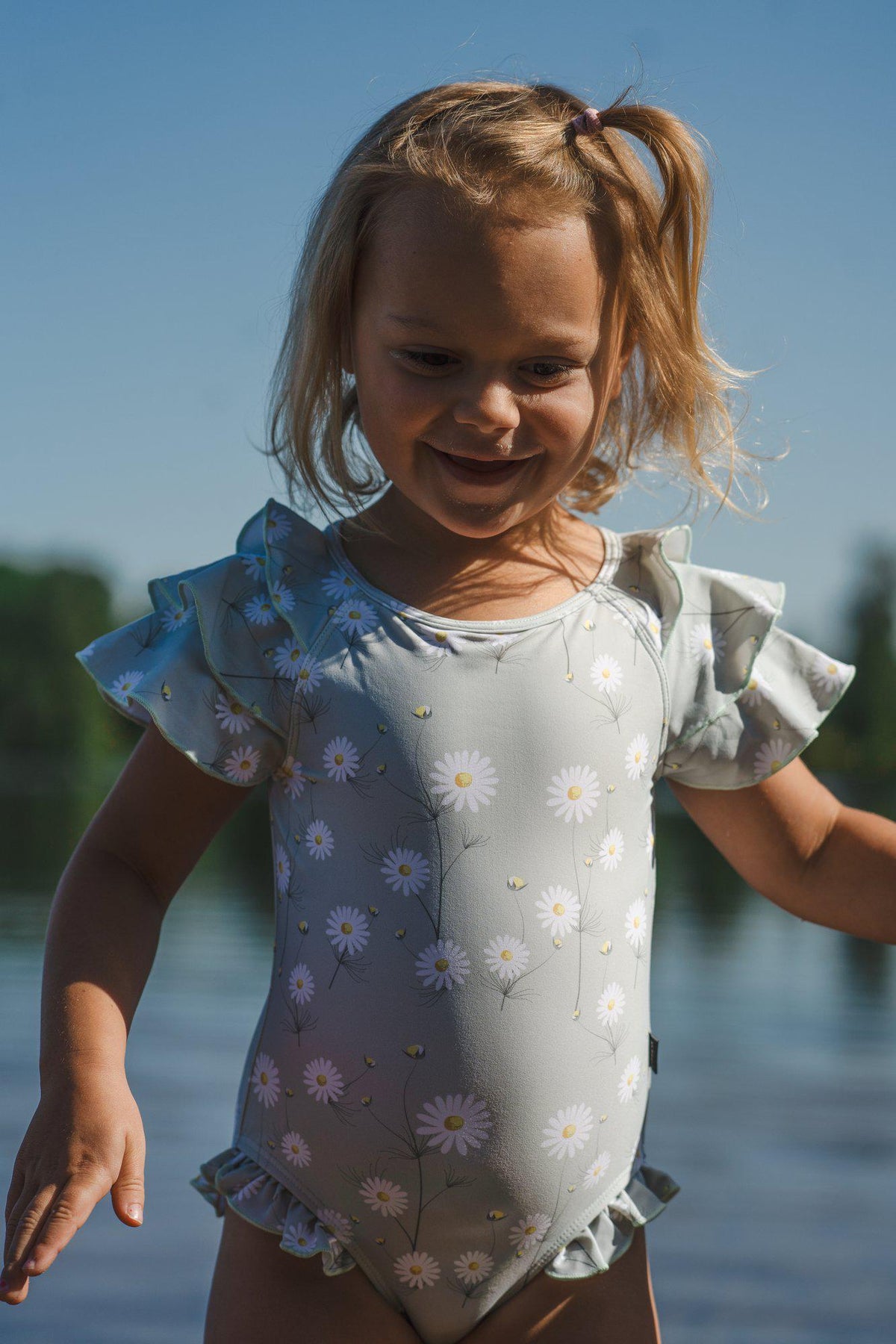 Gracie - Swimsuit with sun protection fabric from Lindberg Sweden