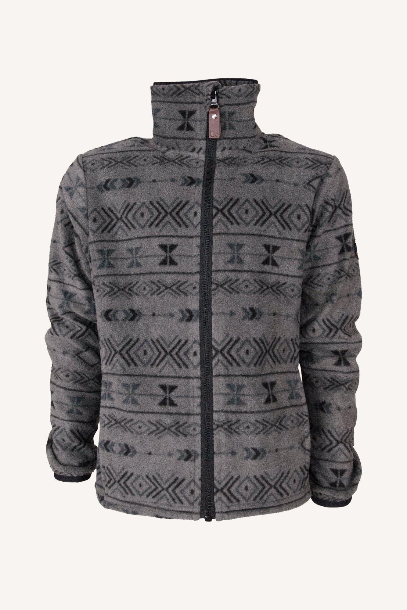 Inka - Fleecejacka med inkamönster för barn och junior från Lindberg Sweden